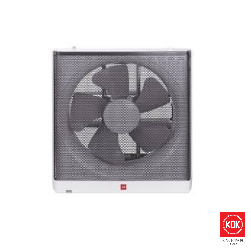 KDK Square Exhaust Fan with mesh 10" | 25AUFA